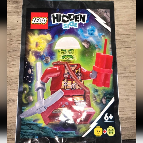 Lego | Toys | Lego Hidden Side Haunted Worker Minifigure Retired | Poshmark